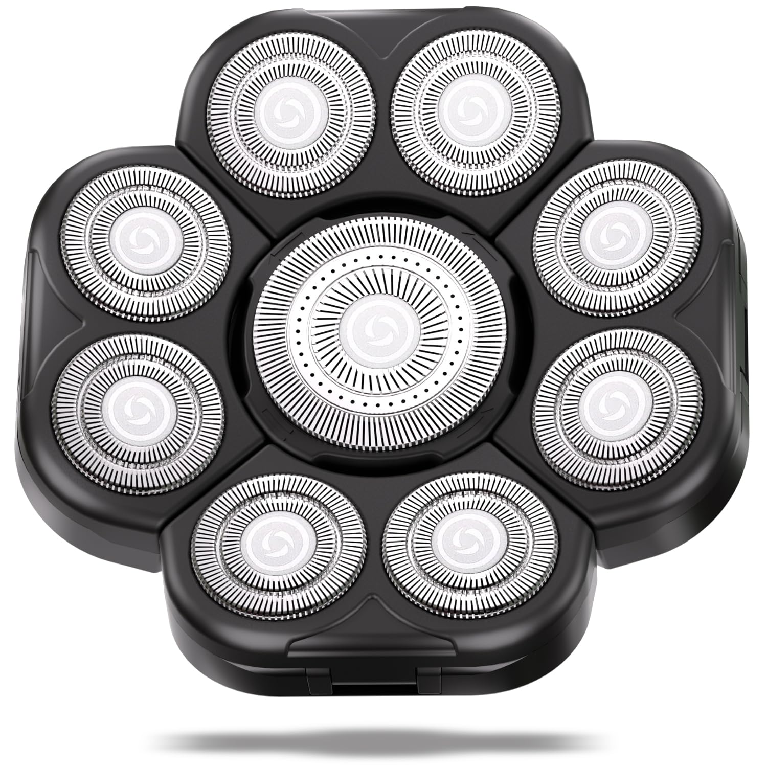 Amazon.com: Magnetic Head Shaver Replacement Heads 7 Double Ring ...