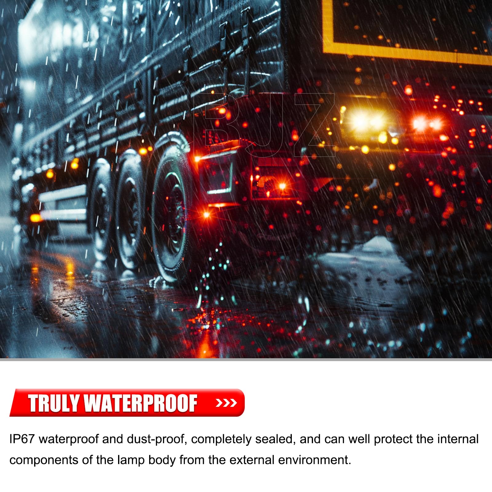 Snapklik.com : BJZ 2 High/Low Light+Strobe Light Trailer Clearance ...