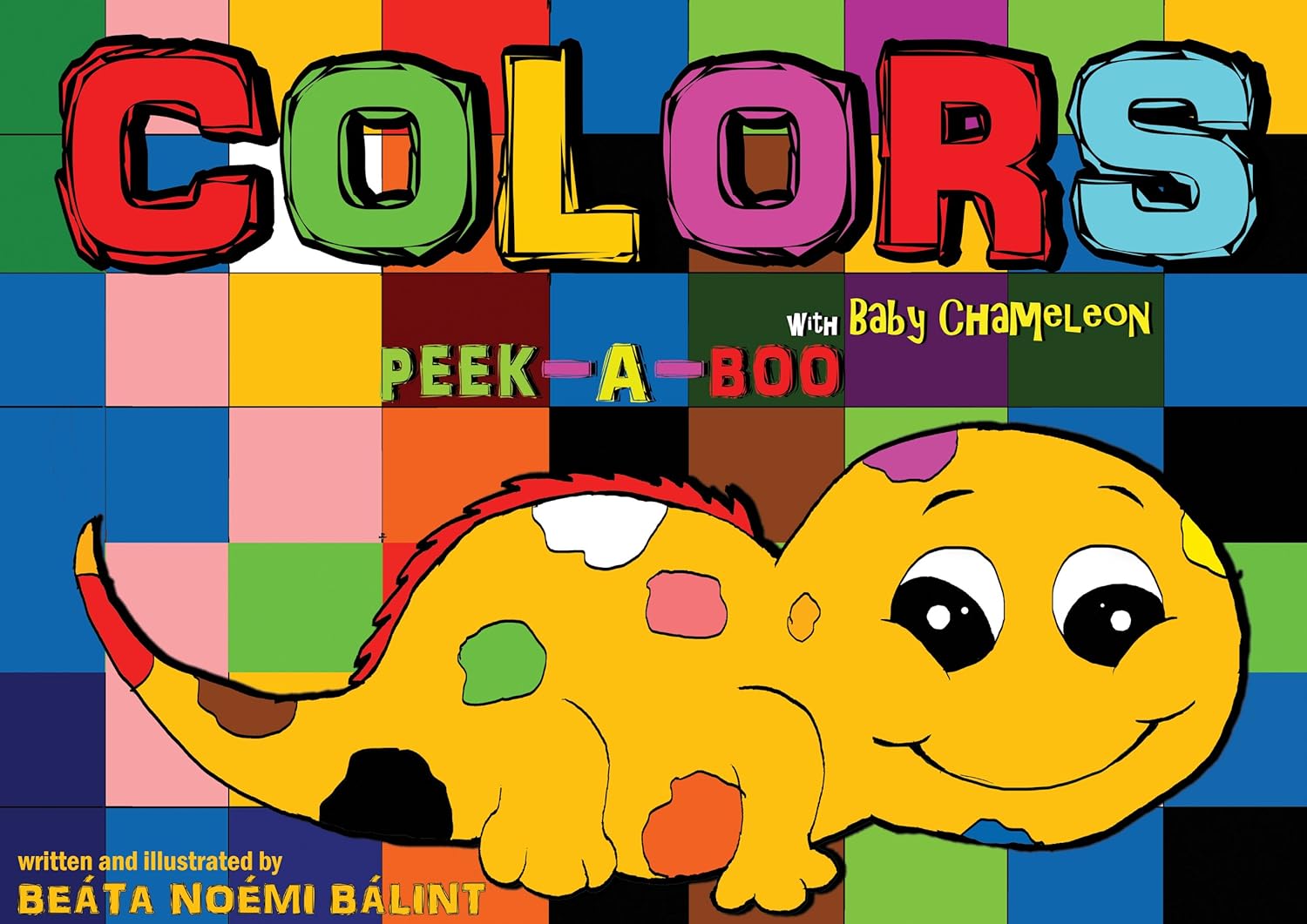 Children's books - Colors Peek-A-Boo With Baby Chameleon (Colors ...