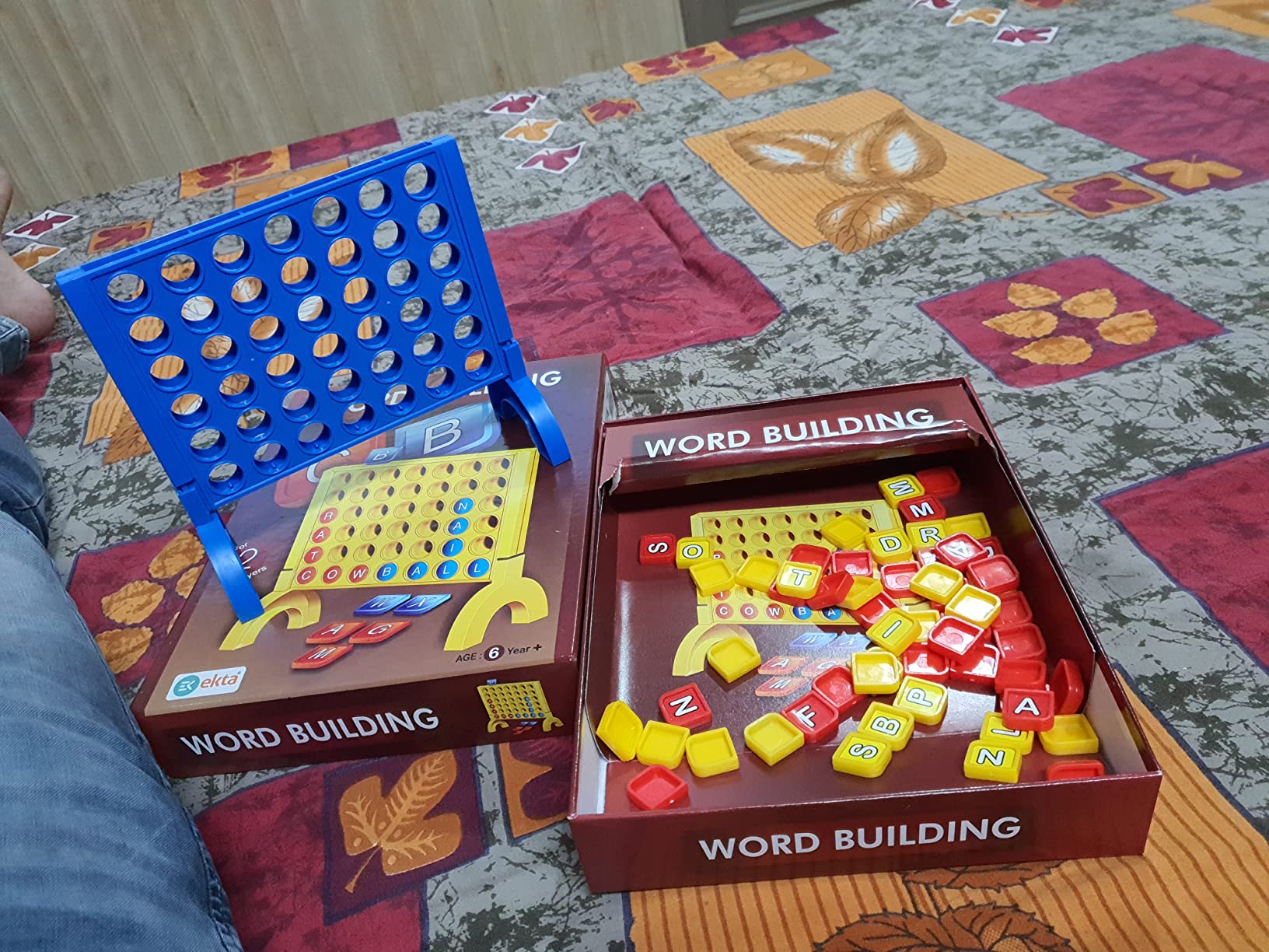 Buy EKTA Word Building Game for Kids (Yellow) Online at Low Prices in ...