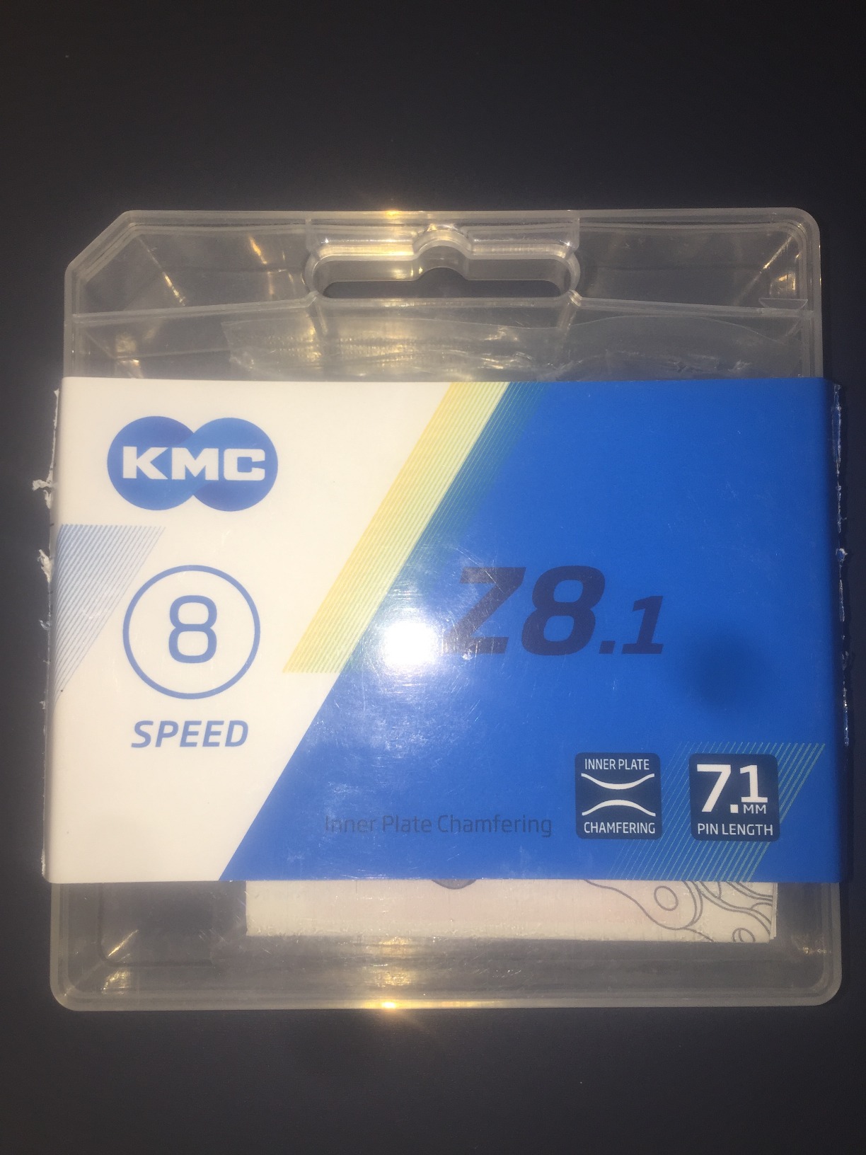 KMC Z51/ Z8. 1 Bicycle Chain (6 & 7 & 8 Speed , 1/2 x 3/32-Inch ...