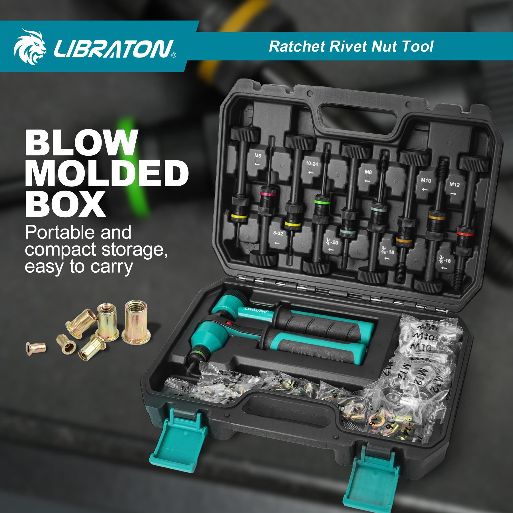 Snapklik.com : LIBRATON Rivet Nut Tool, Rivnut Tool, Professional ...