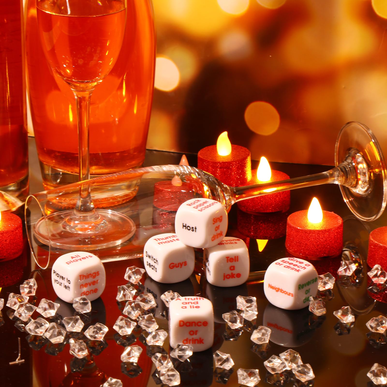 Snapklik.com : Hanaive 6 Pcs Party Drinking Bar Dice Game Resha ...