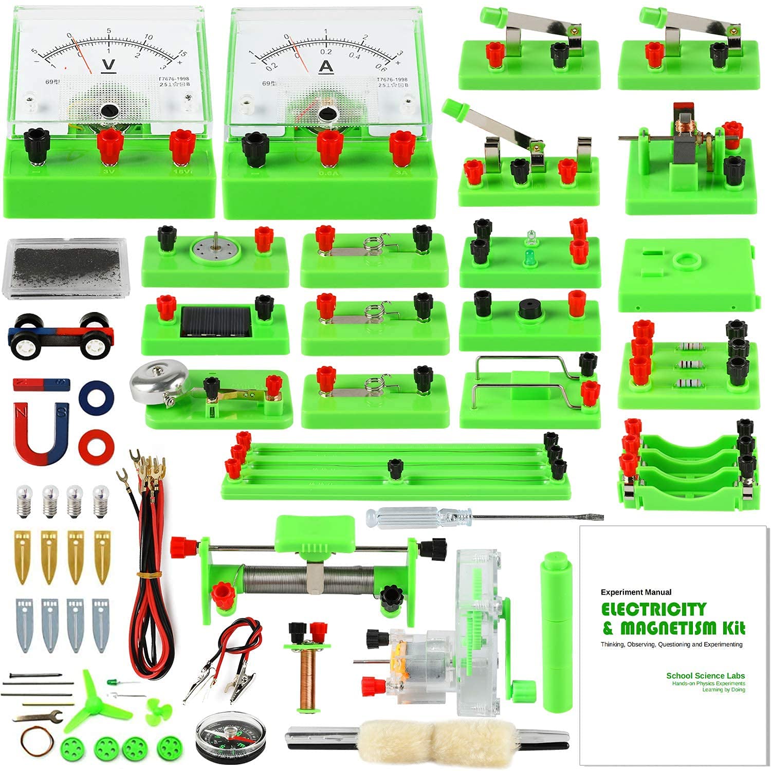 Buy STEM Physics Science Lab Basic Circuit Learning Starter Kit ...