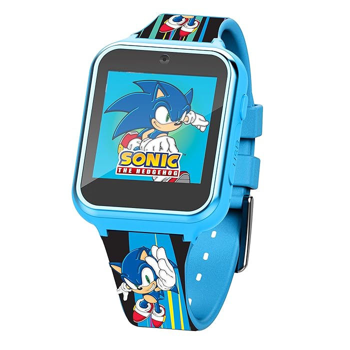 Buy Accutime Sonic The Hedgehog Kids Smart Watch for Boys & Girls ...