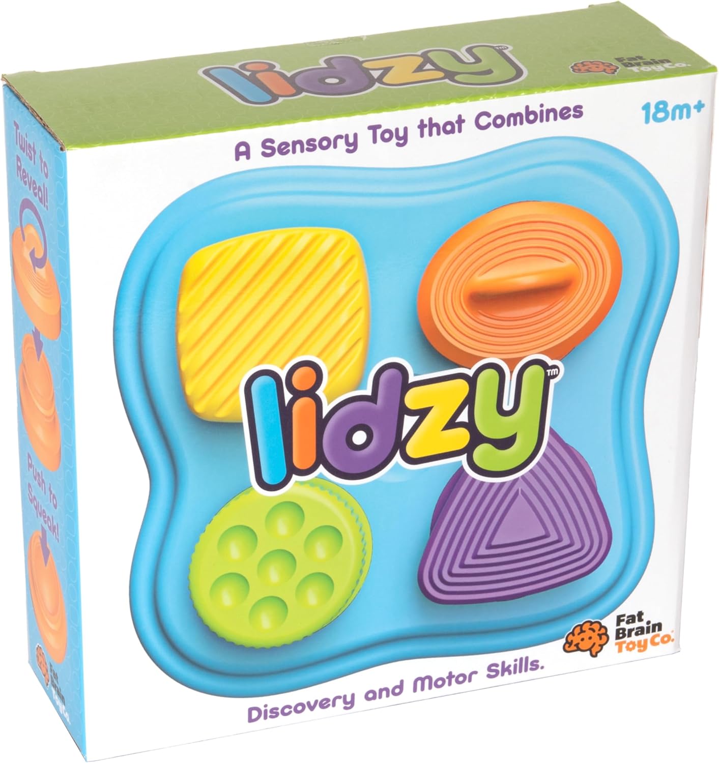 Amazon.com: Fat Brain Toys Lidzy - Sensory Fine Motor Skill Activity ...