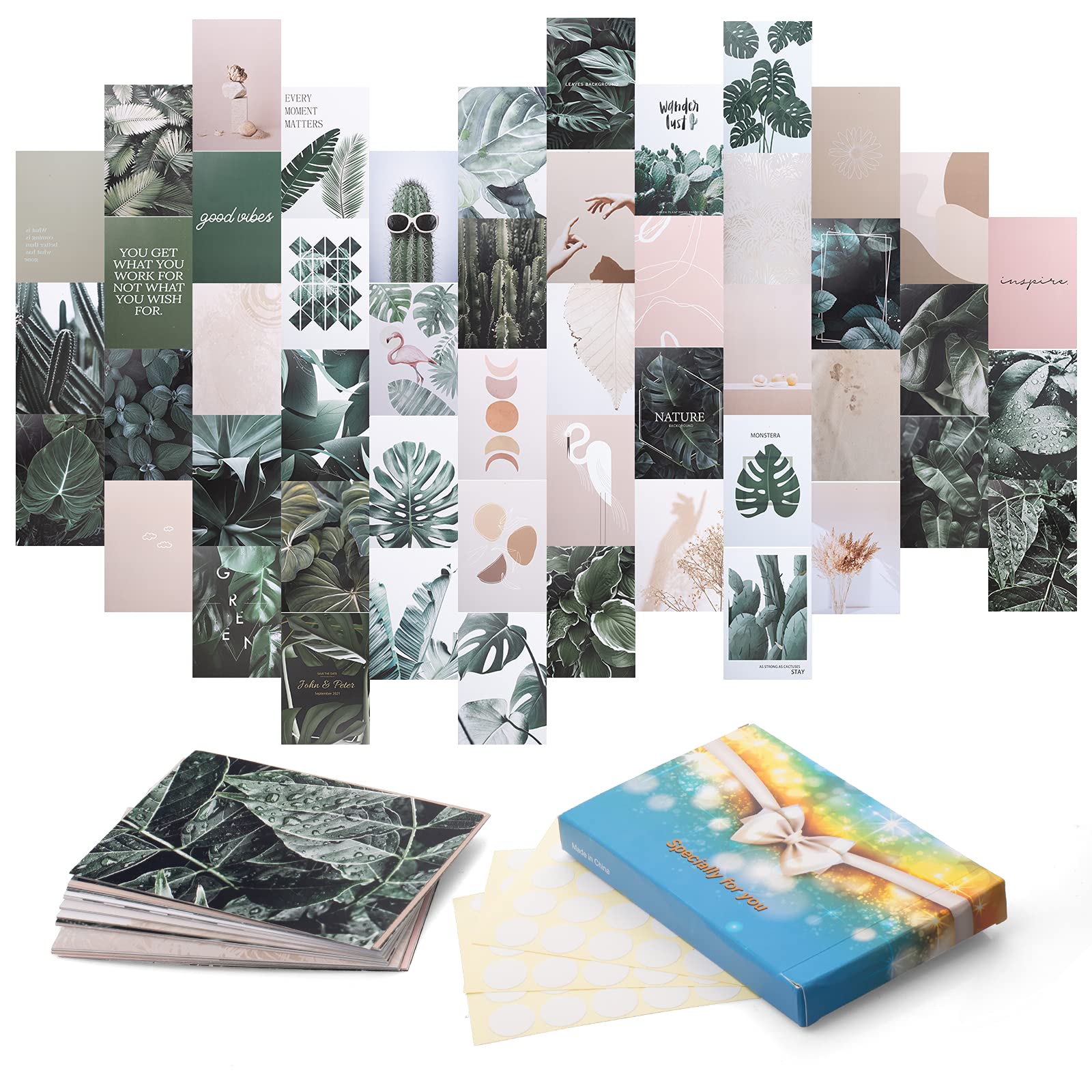 Buy HANAMO Wall Collage Kit Aesthetic Pictures, Aesthetic s Collage Kit ...
