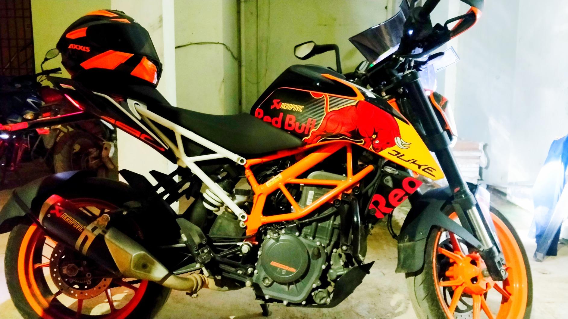 KTM Wrapandride ® Duke 250-390 Decal Wrap Sticker Body Kit - Motorcycle ...