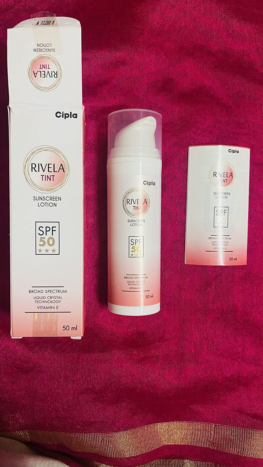 Cipla Rivela Tint Sunscreen Lotion (1 Pack) : Amazon.in: Beauty