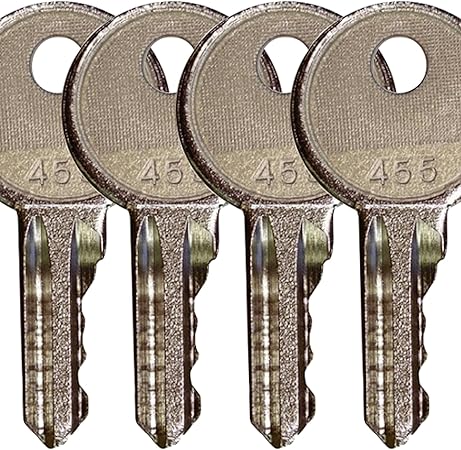 Amazon.com: FridayParts 4 Ignition Keys 455 key 104466 for Skyjack ...