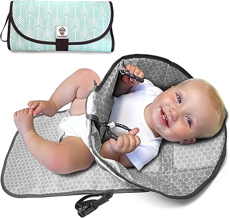 SnoofyBee, 3in1 Diaper Clutch, Changing Pad, Playmat (Arrows) : Amazon ...