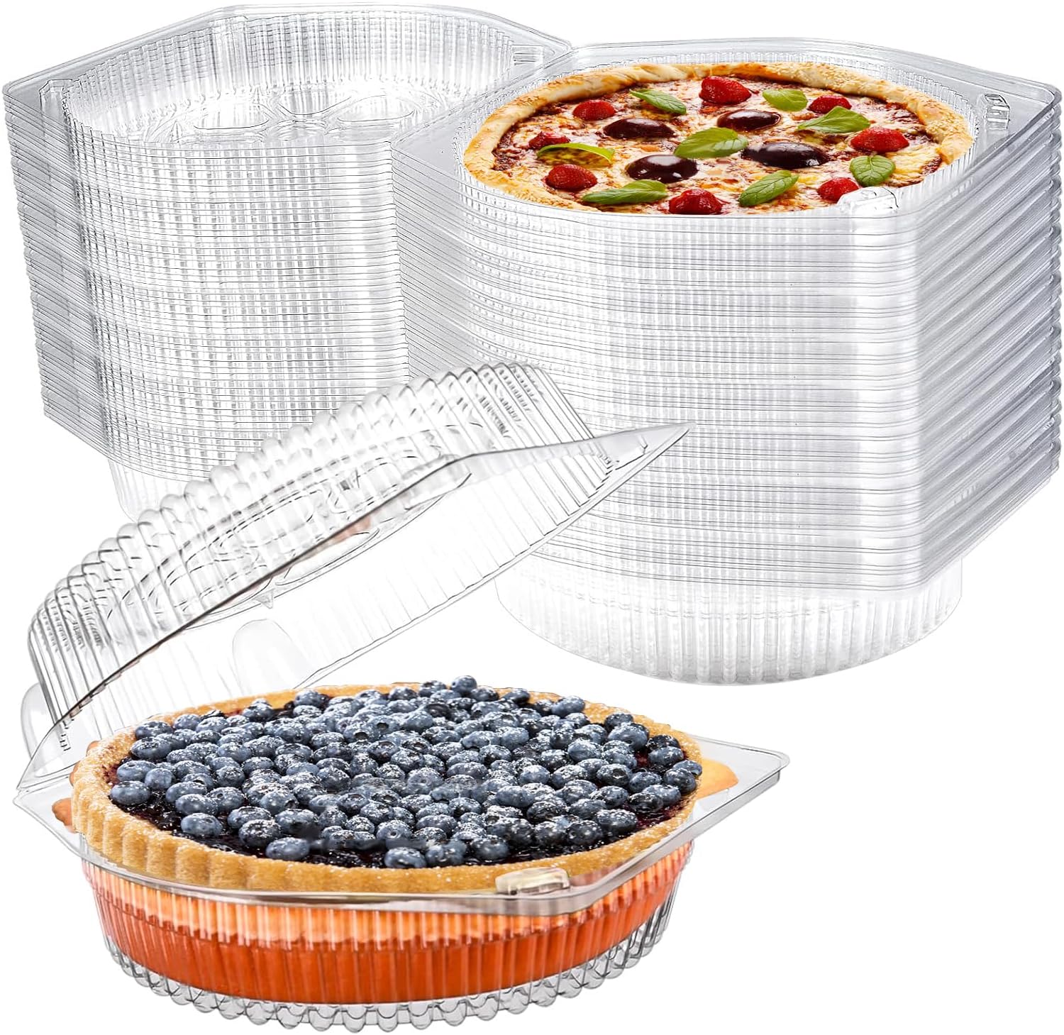 Amazon.com: Tamnjvrr 40 Pcs Food Storage Containers with Lid, 8 ...