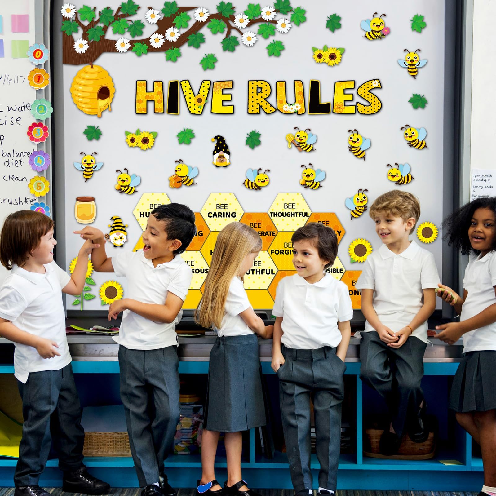 Snapklik.com : Gisgfim Bee Motivational Bulletin Board Decorations Hive ...