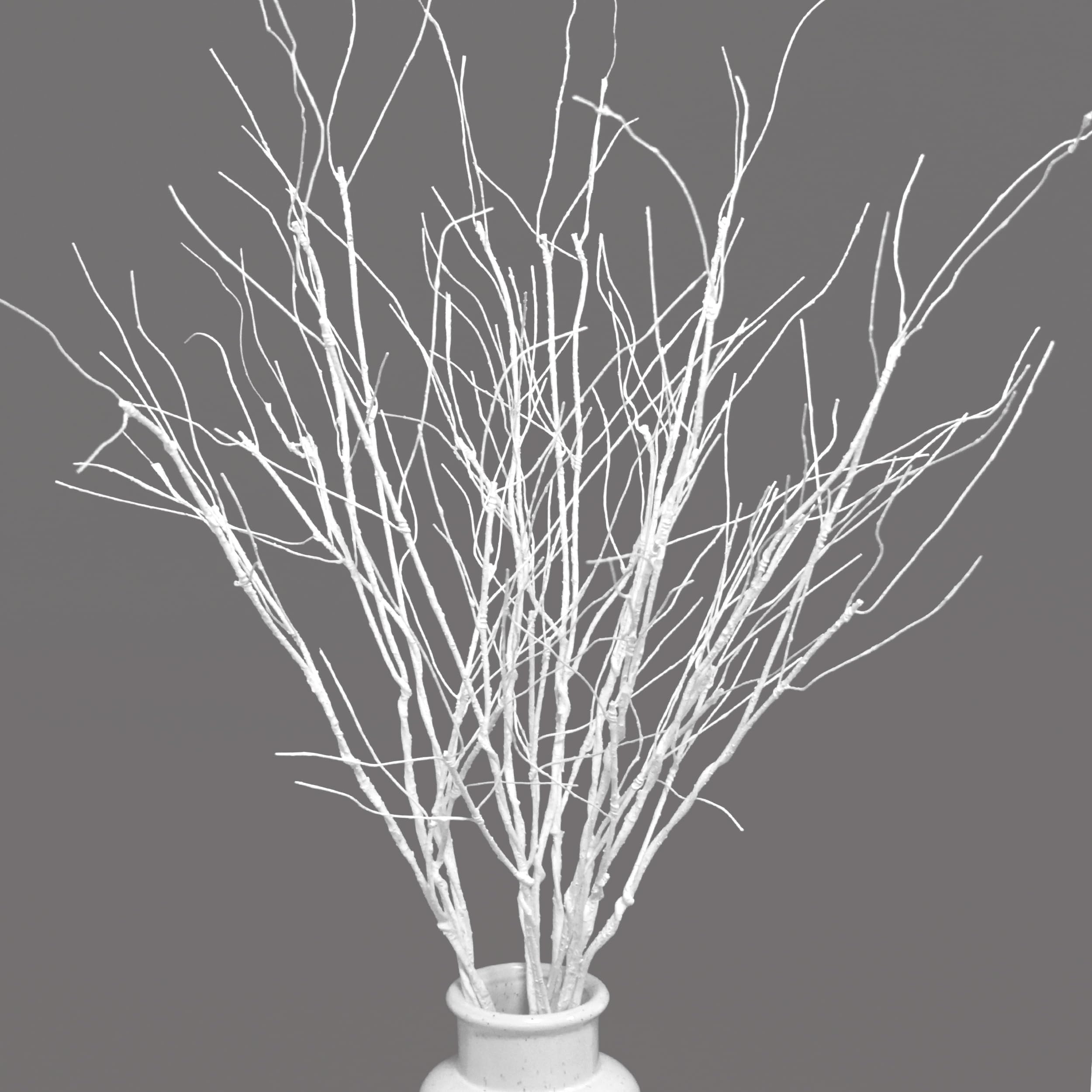 Amazon.com: Jutom Blue Glitter Branches Glitter Curly Ting Branches ...
