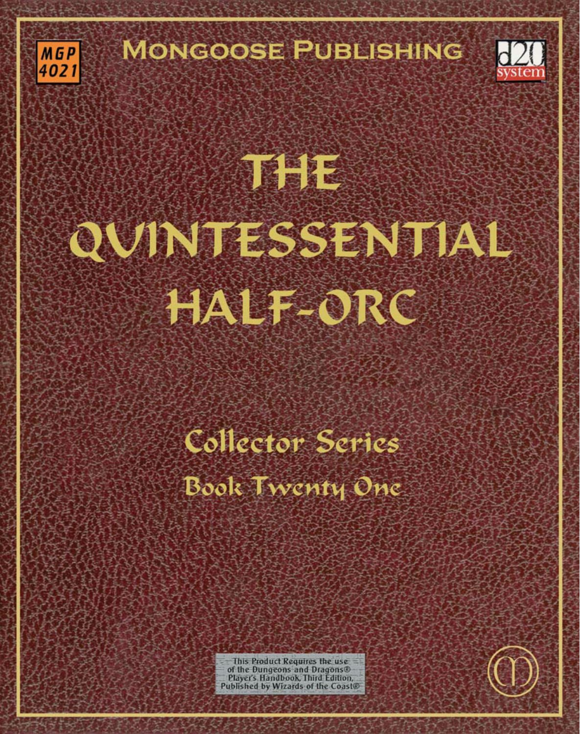 Buy The Quintessential Half-orc Book Online at Low Prices in India ...