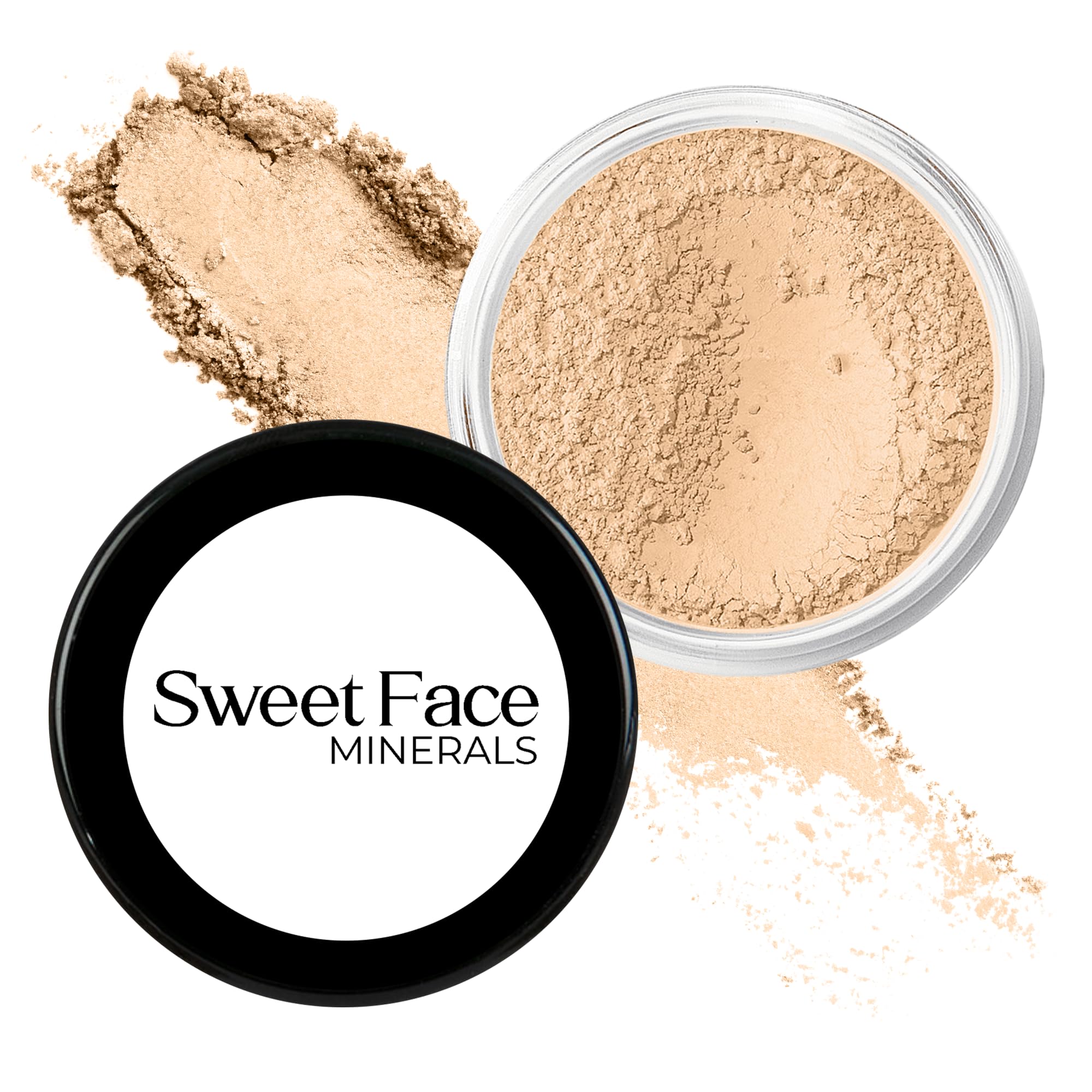 Amazon.com : Sweet Face Minerals (Warm) (Most Popular Neutral Shade ...