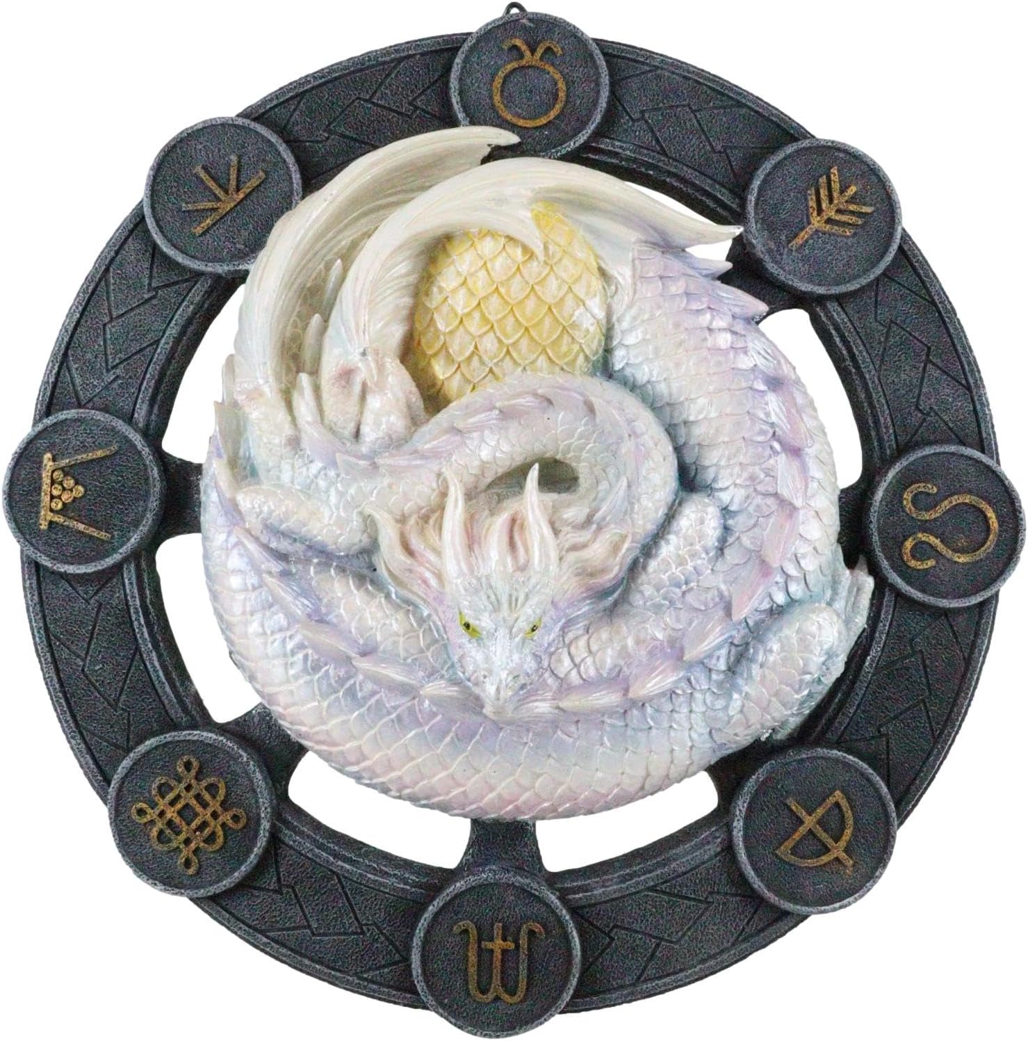 Amazon.com: Ebros Gift Wicca Neo Paganism Sabbats Seasonal Wheel of The ...