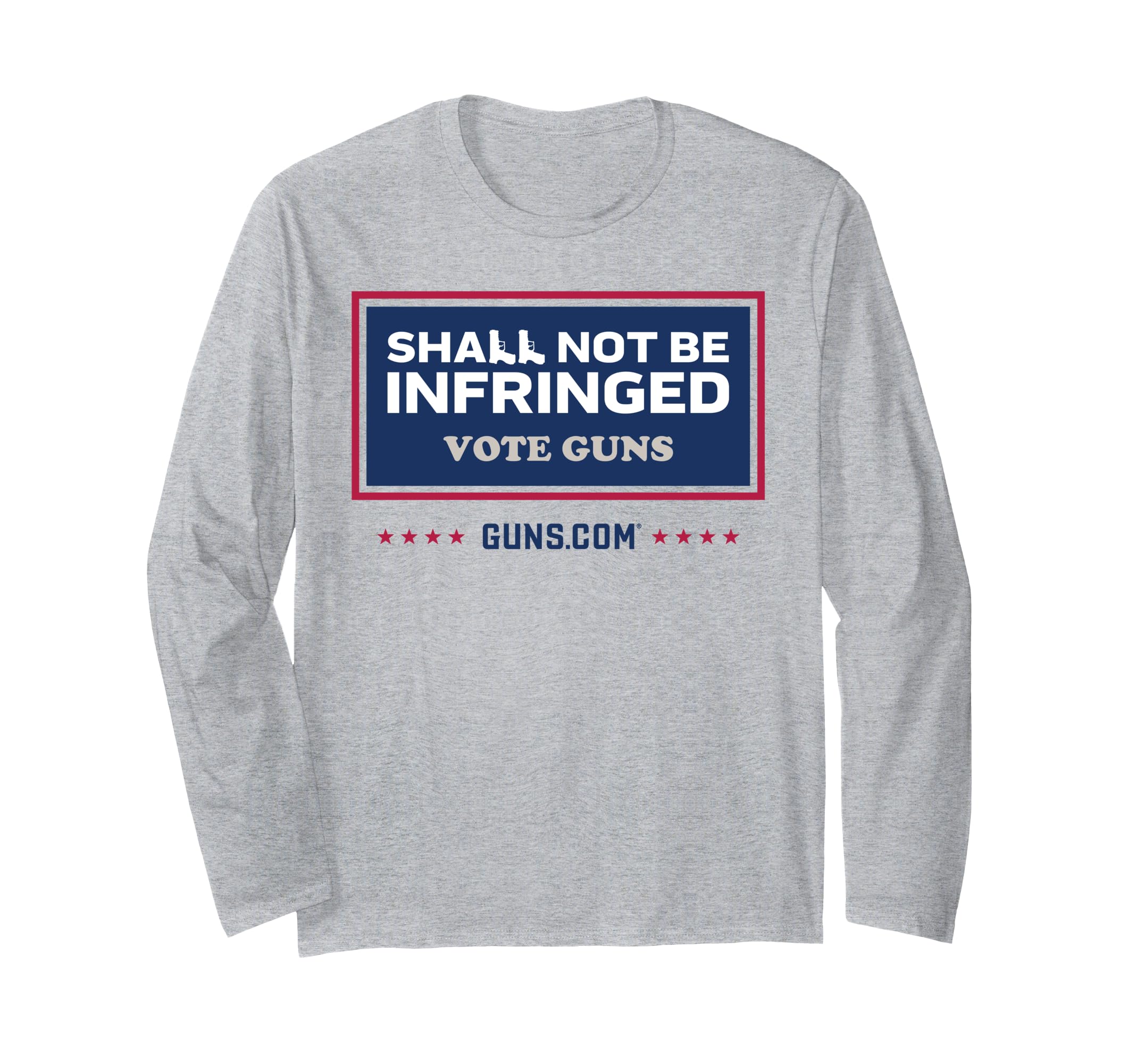 Amazon.com: Shall Not Be Infringed Long Sleeve T-Shirt : Clothing ...