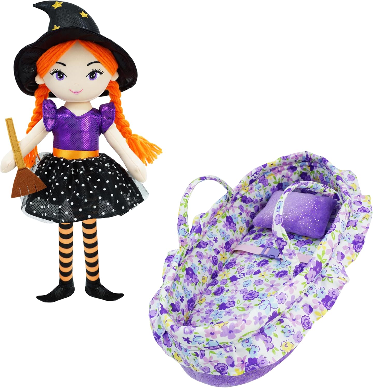 Amazon.com: June Garden 2 Pcs Fairy Doll Playset Bundle - Includes 16 ...