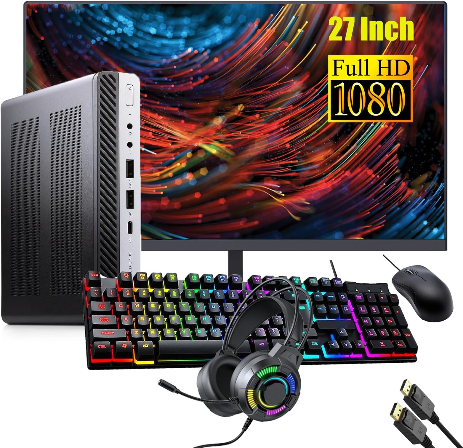 Amazon.com: HP EliteDesk 800 G3 Mini Desktop Computer, High Performance ...