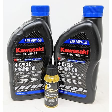 Amazon.com: Kawasaki 99969-6298 Genuine OEM K-Tech SAE 20W-50 4-Cycle Engine Oil (Pack of 5 ...