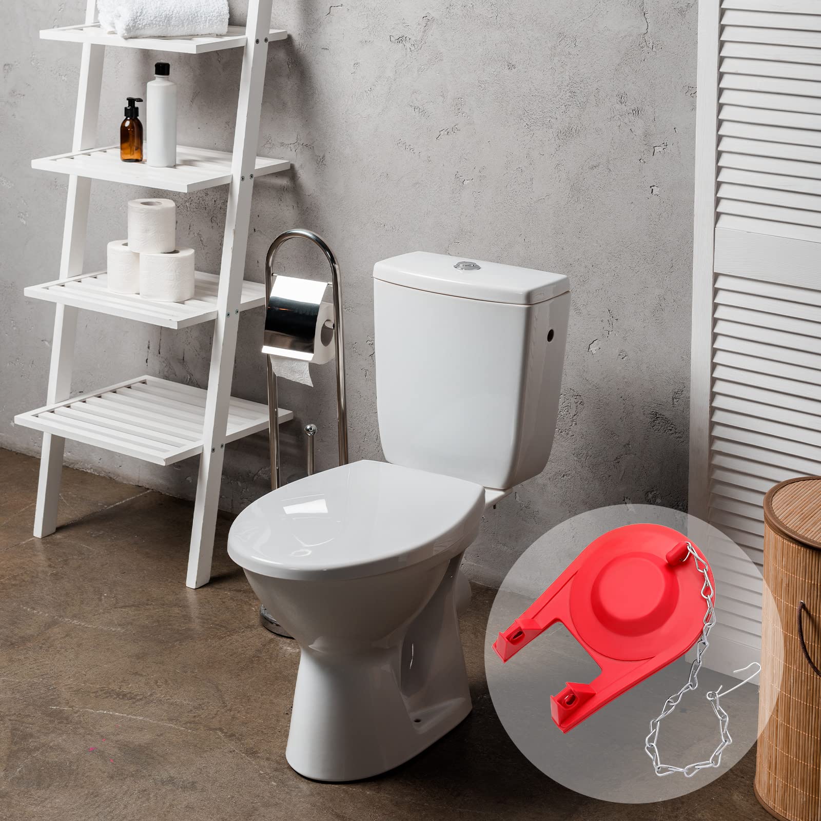 Snapklik.com : Peryiter 15 Pcs Toilet Flapper Replacement Kit Universal ...