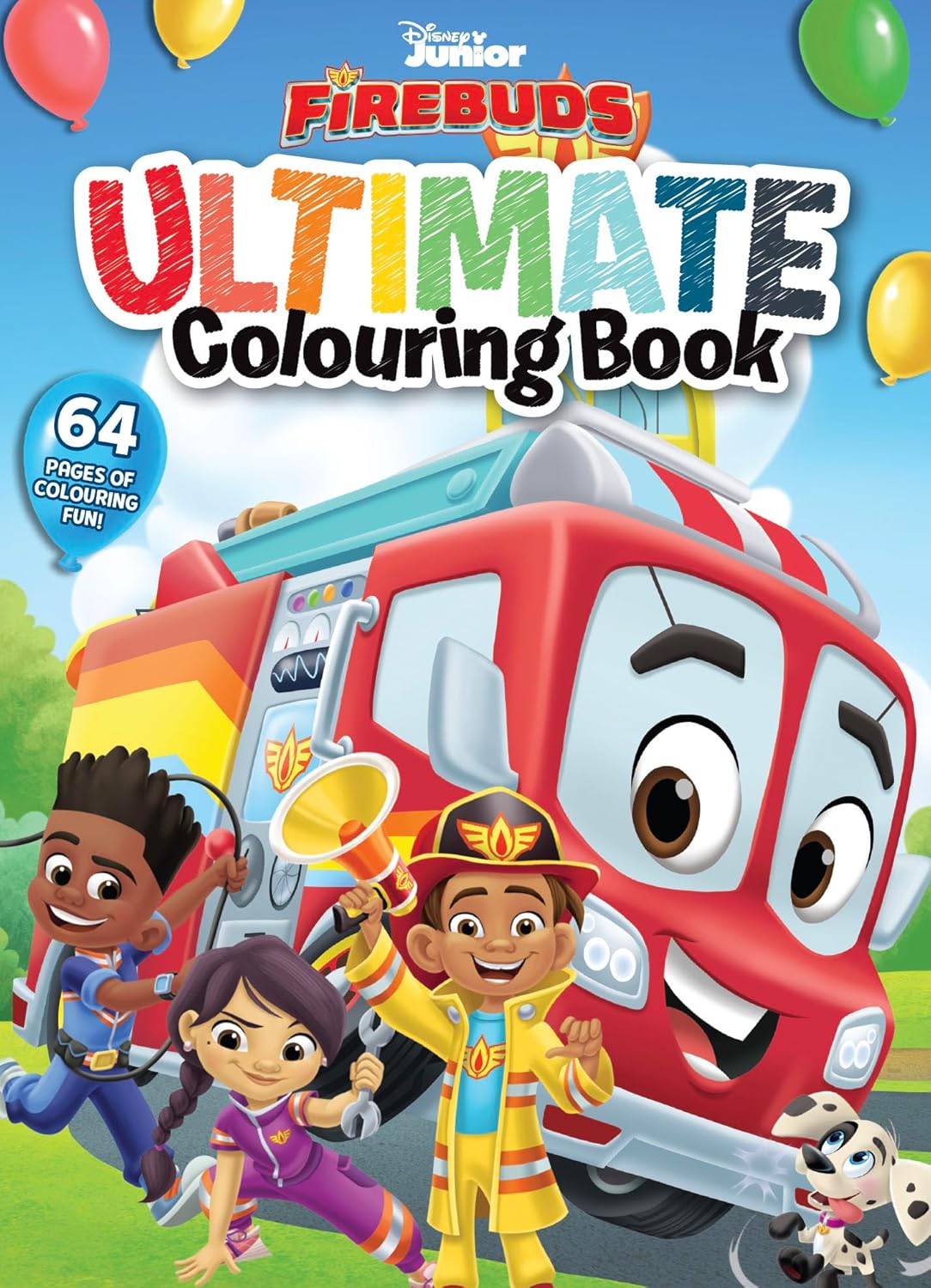Firebuds: Ultimate Colouring Book (Disney Junior): 9781761296147: Books ...