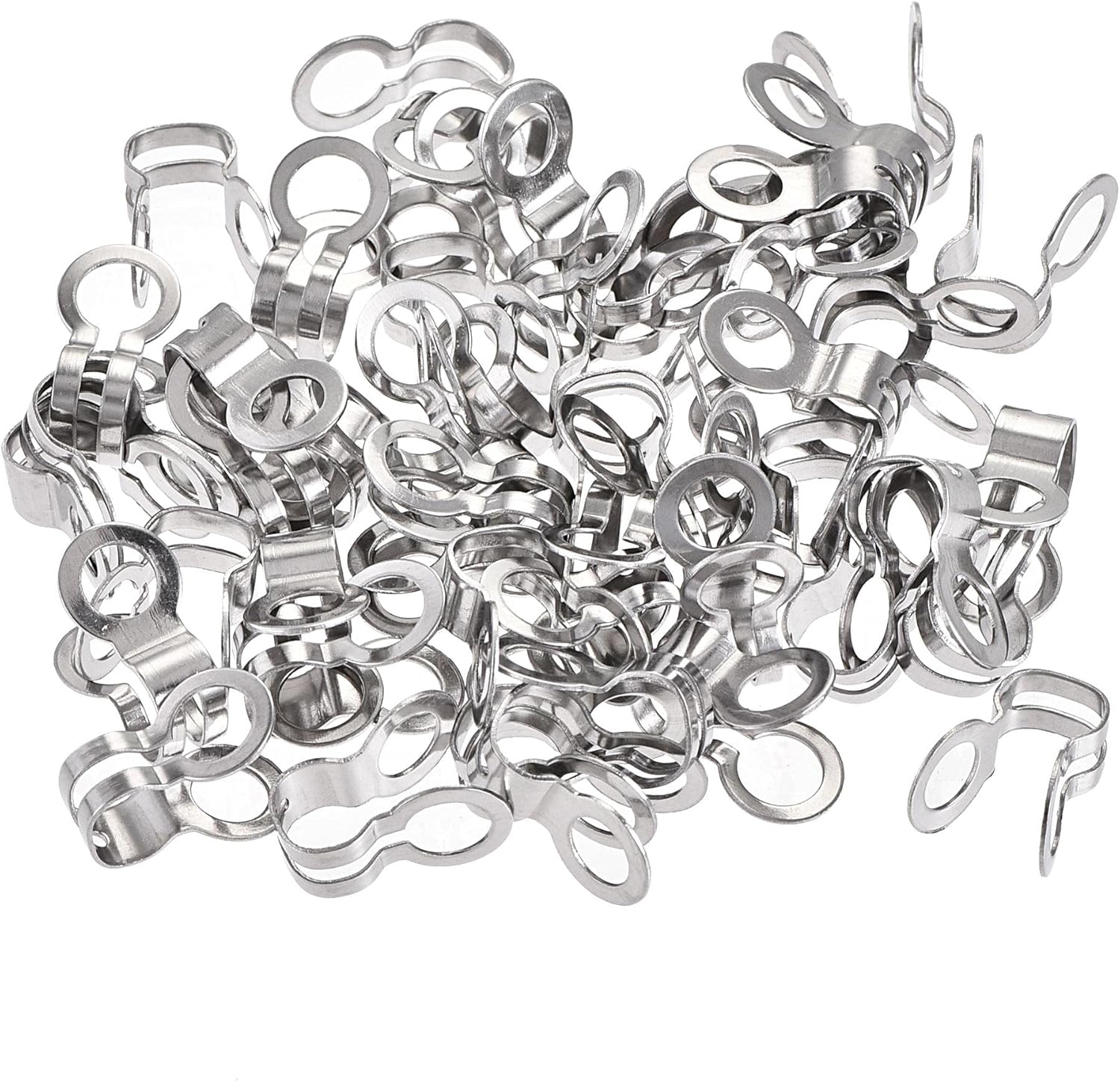 Amazon.com: uxcell Ball Chain Connector, Double Ring Type Link ...