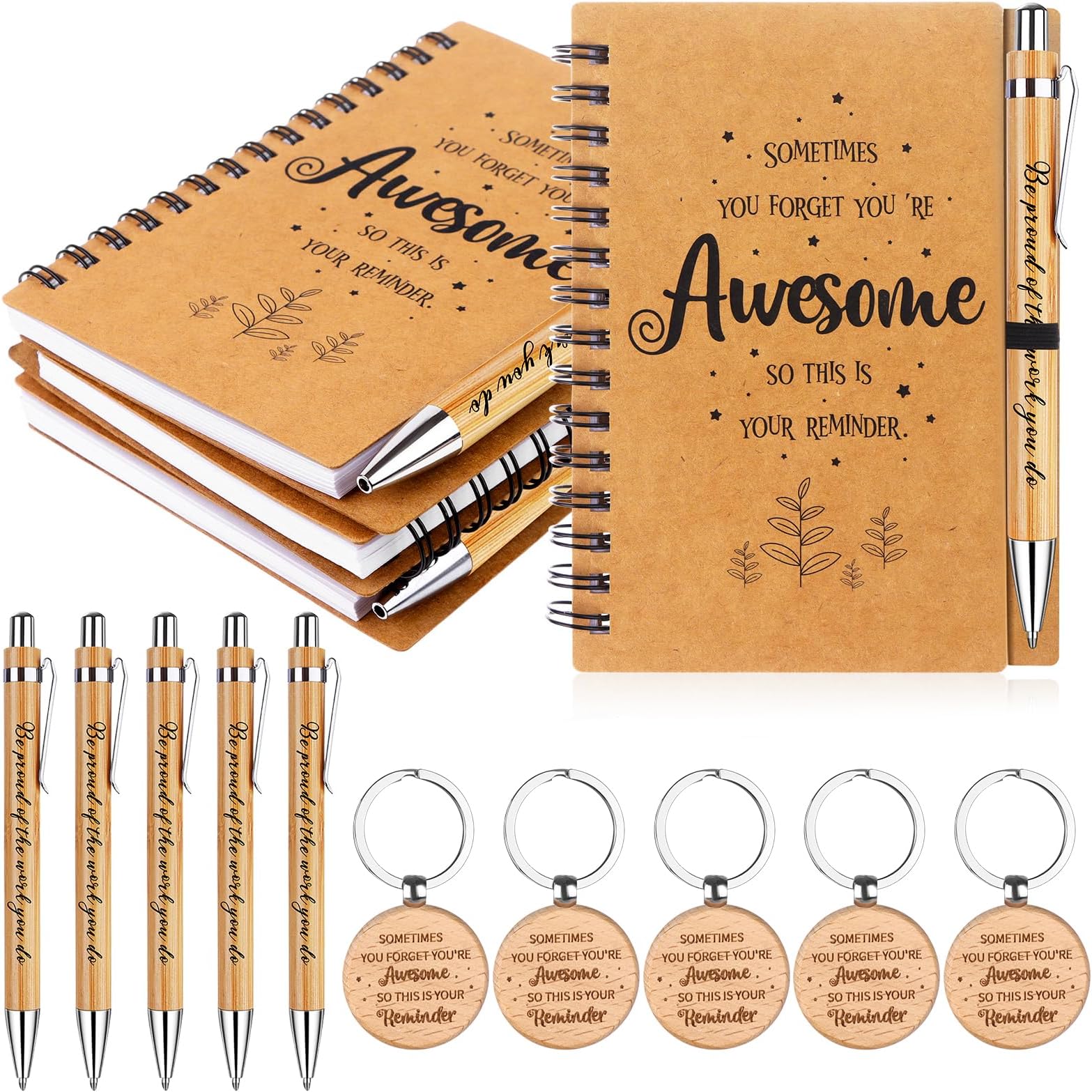 15 Pcs Thank You Gift Employee Appreciation Gifts Bulk Include 5 ...