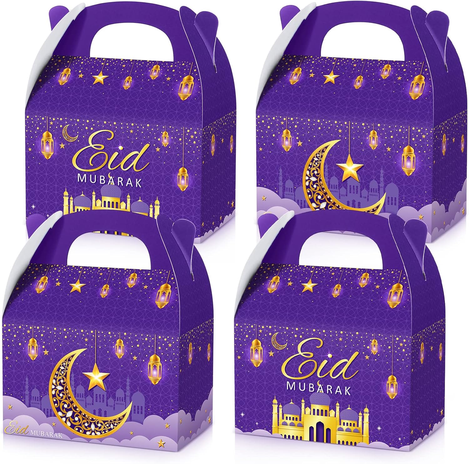 Amazon.com: TaoBary 24 Pack Ramadan Treat Boxes Eid Mubarak Gift Boxes ...