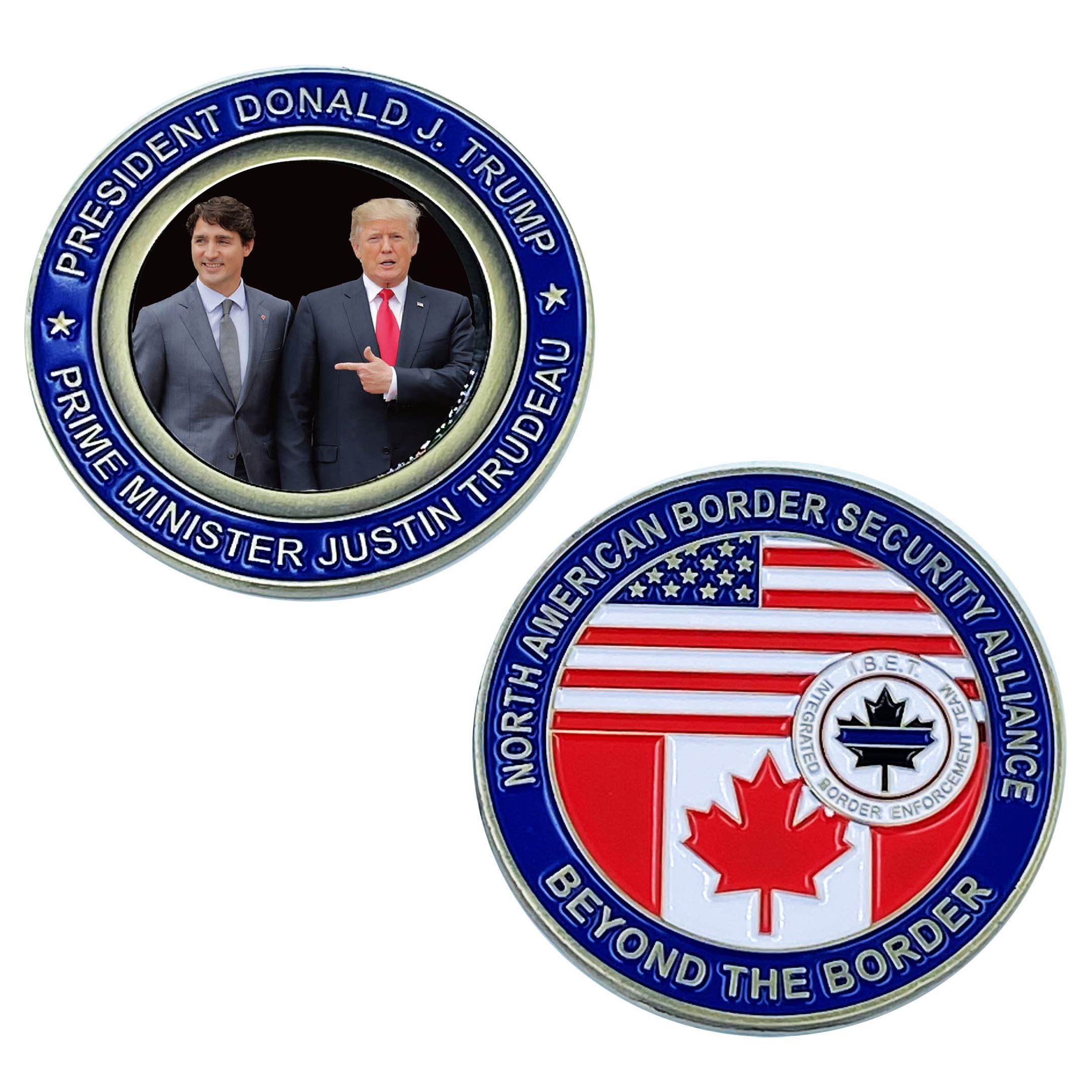 Buy CL-007 President Donald J. Trump CBP and Canada Prime Minister ...