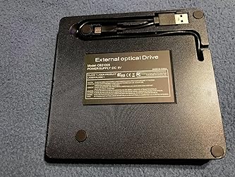 Amazon.com: Wbacon External CD/DVD Drive for Laptop USB DVD Drive ...