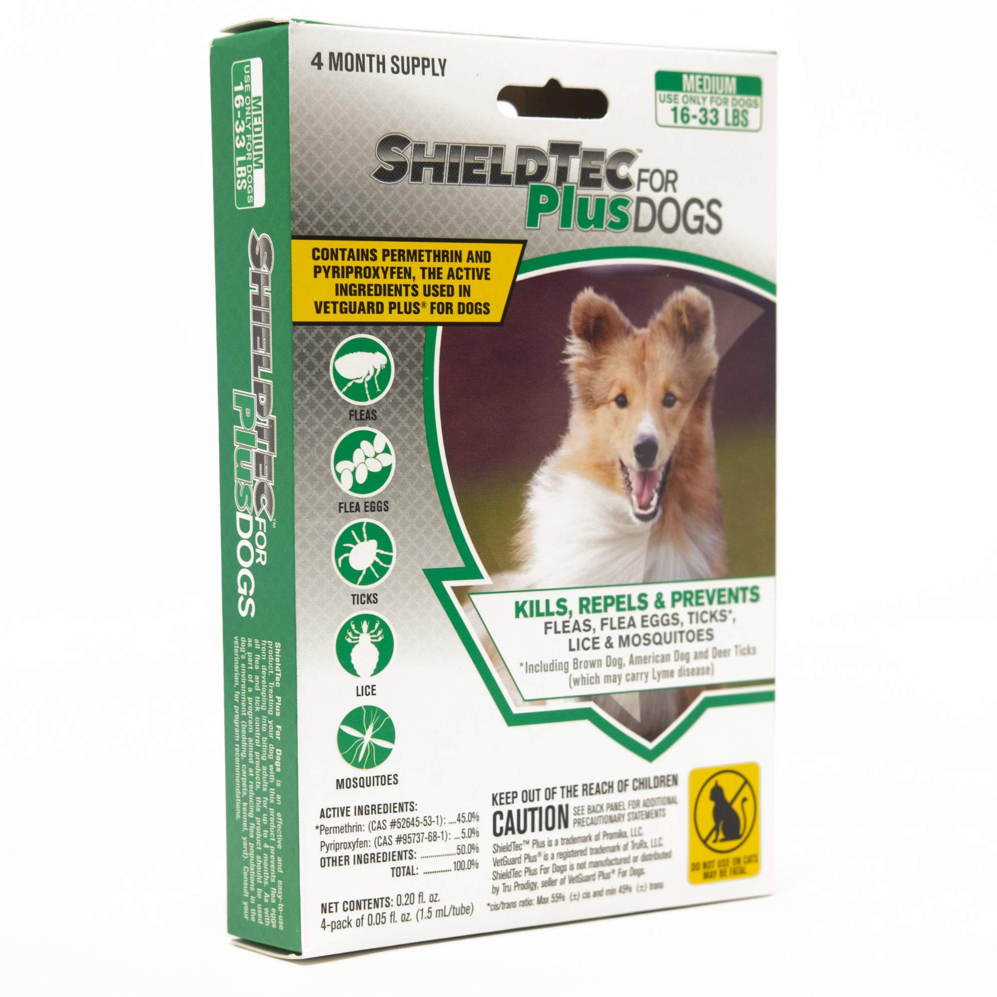 Buy ShieldTec Flea, Tick, and Mosquito Prevention for Dogs Online at ...