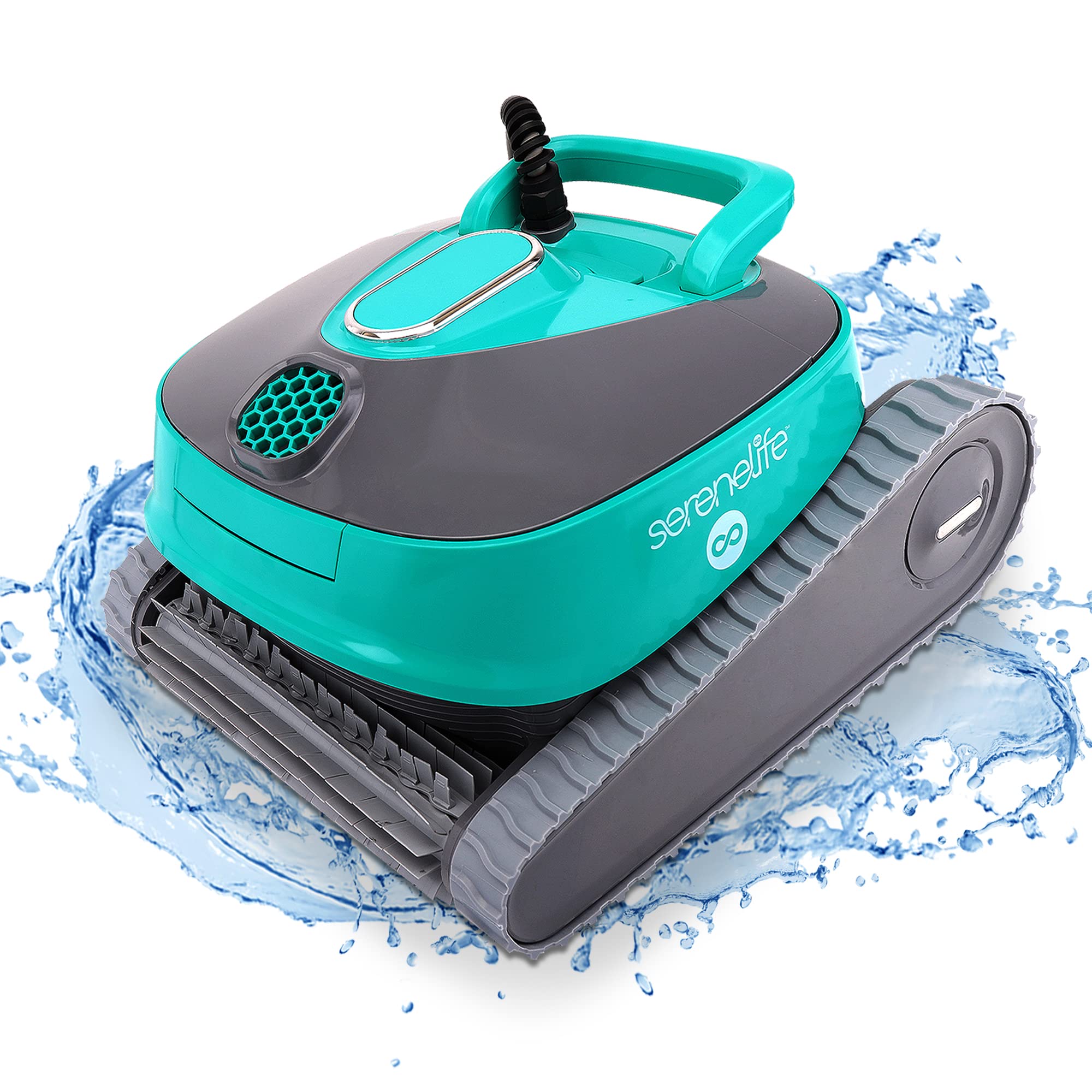 Amazon.com : SereneLife Robotic Pool Cleaner, 3 Motor Automatic Pool ...