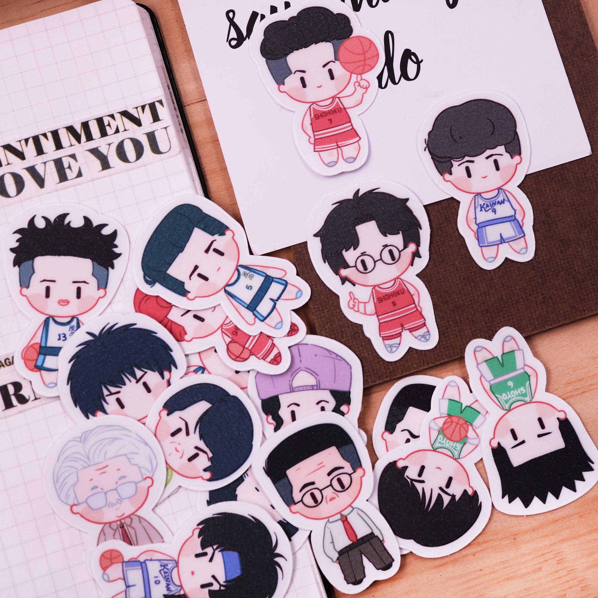 Slam Dunk Shohoku Chibi