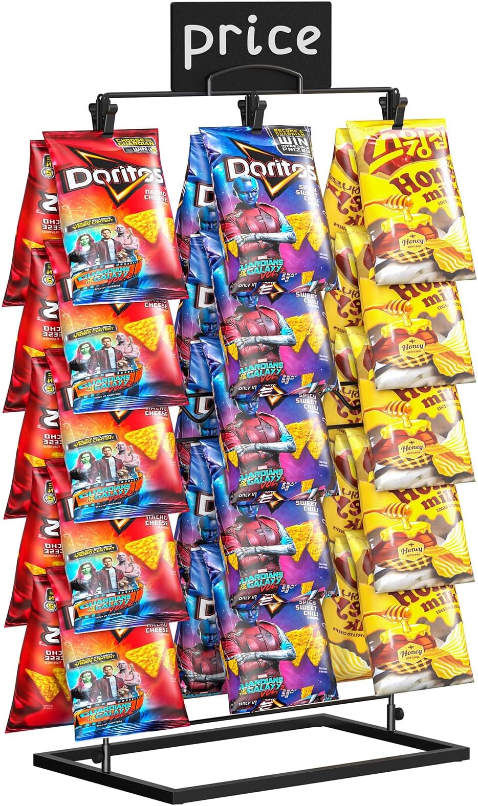 Amazon.com: HawHawToys Hanging Merchandise Strips with Hooks, Pack of 6 ...