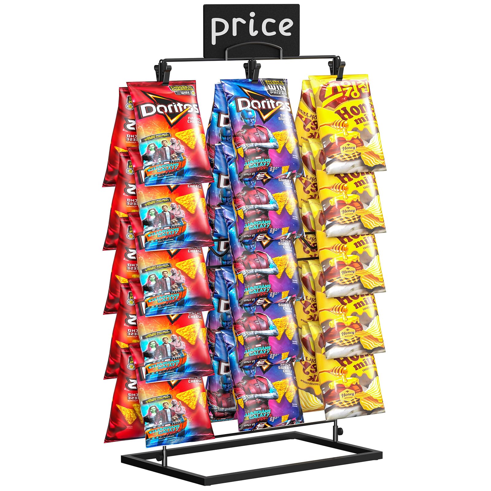 Amazon.com: TJ.MOREE Chip Rack Display Stand, Chip Bag Holder for Party ...