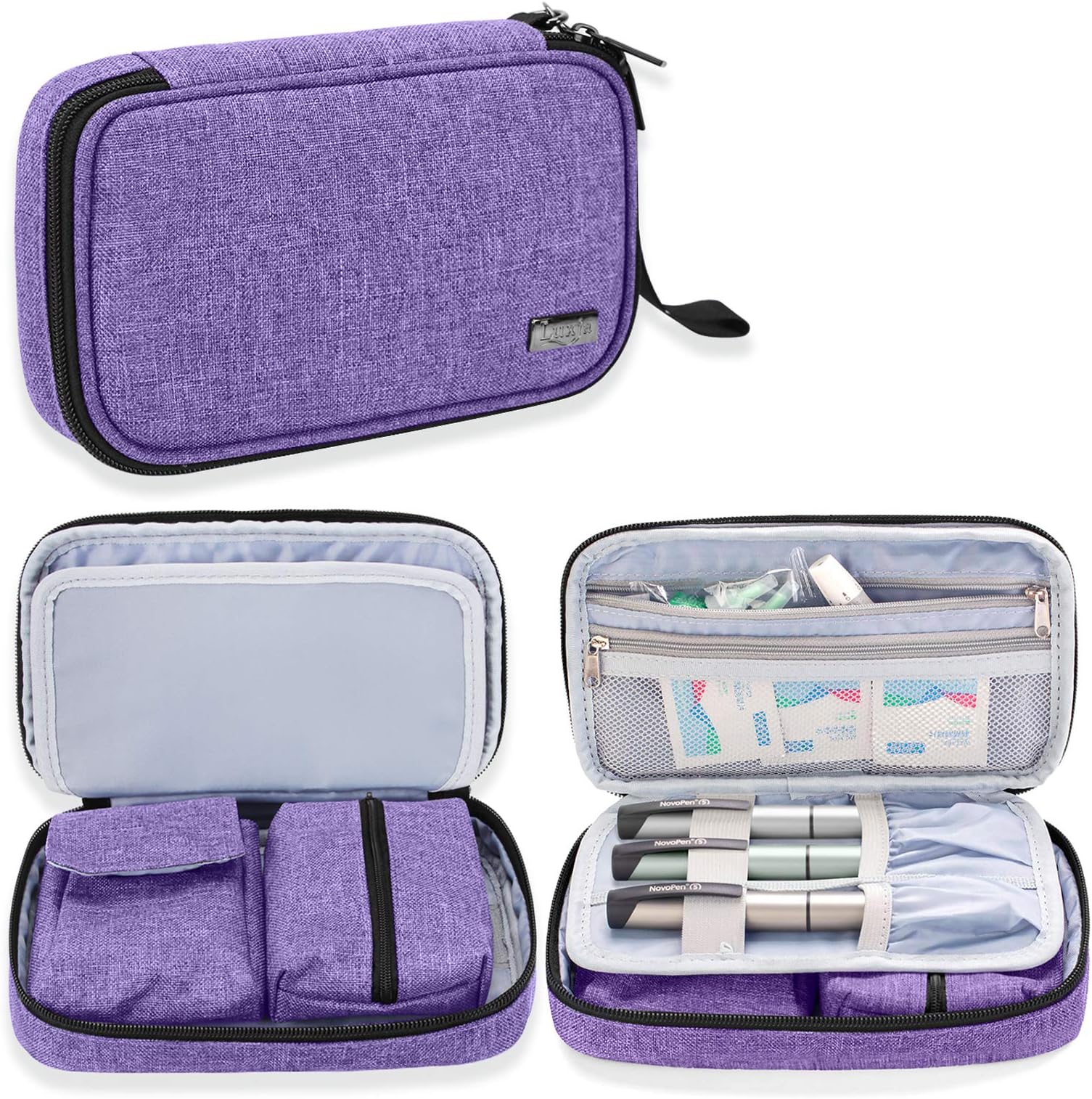 Amazon.com: USA GEAR Diabetic Bag - Diabetic Travel Bag Insulin Kit ...