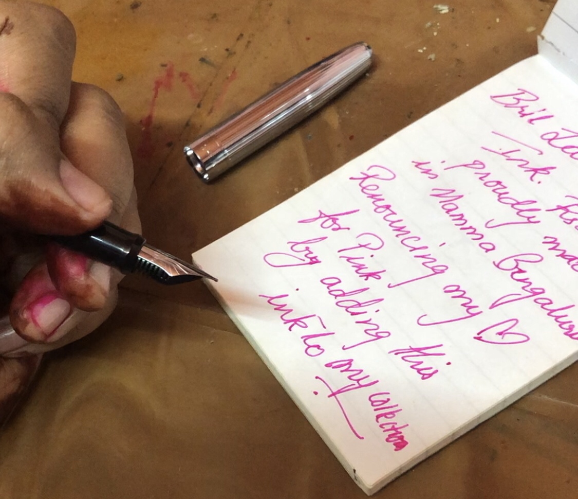 Bril Fountain Pen Ink (60 ML) | Laurel Rose Color | Free Flowing ...