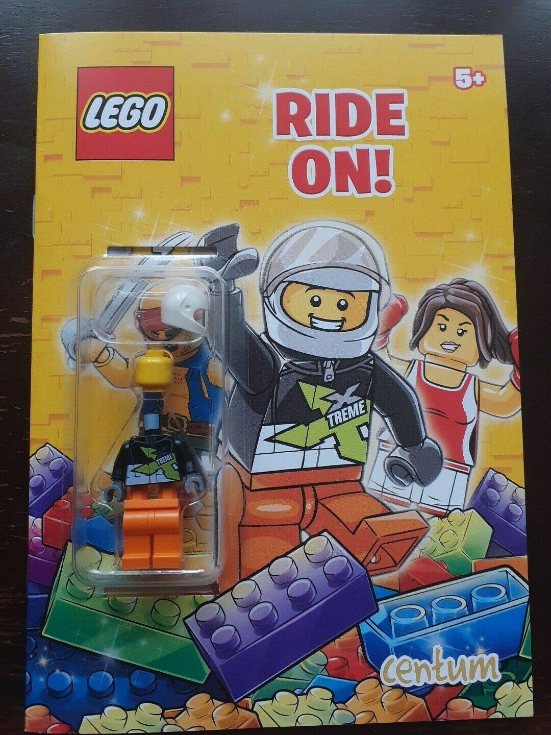 Lego Ride on Activty Book with Minifigure: Amazon.co.uk: Lego ...