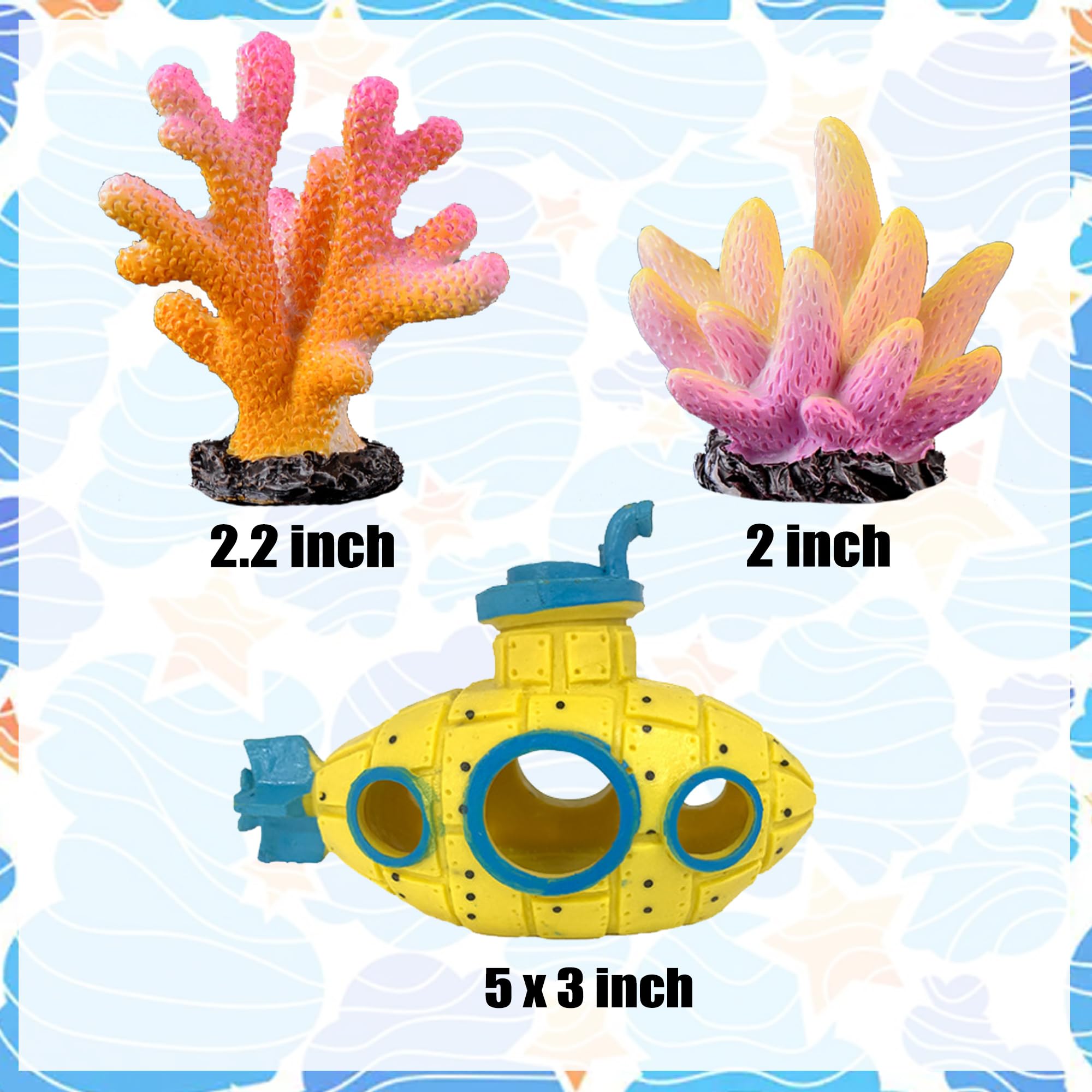 Snapklik.com : 15 PCS Sea Ocean Cake Toppers Under The Sea Ocean ...