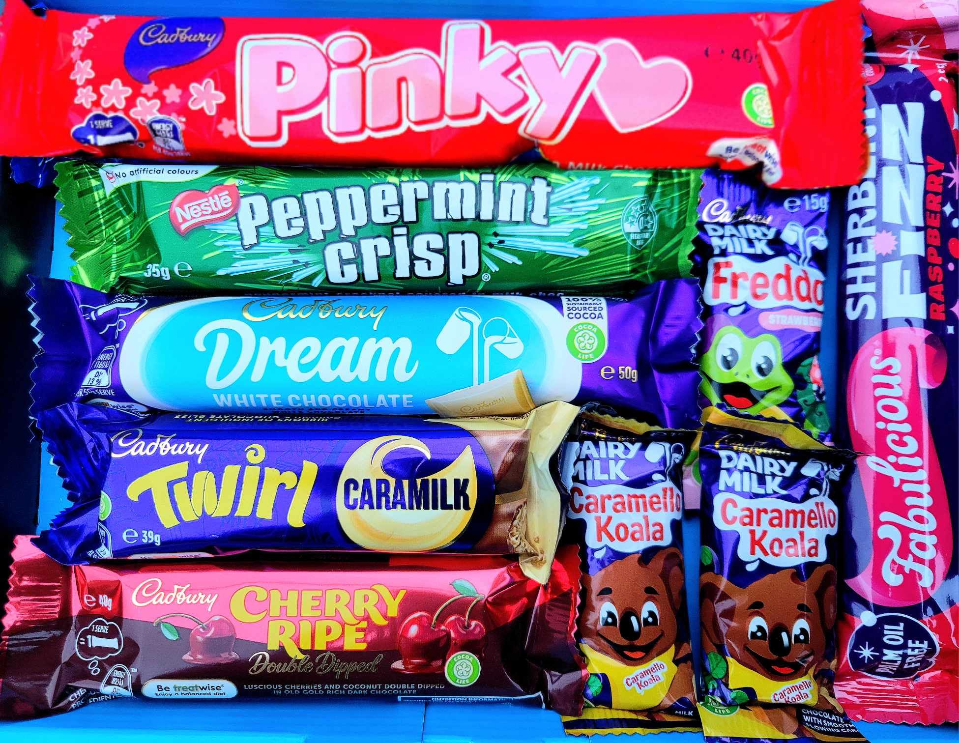Buy CANDYPLANET Australian & New Zealand Chocolate Bar Sweets Lolly ...