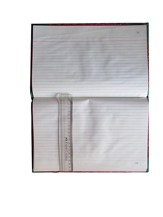 Shyamaraj Horizontal Line Long Register 100 Pages : Amazon.in: Office ...