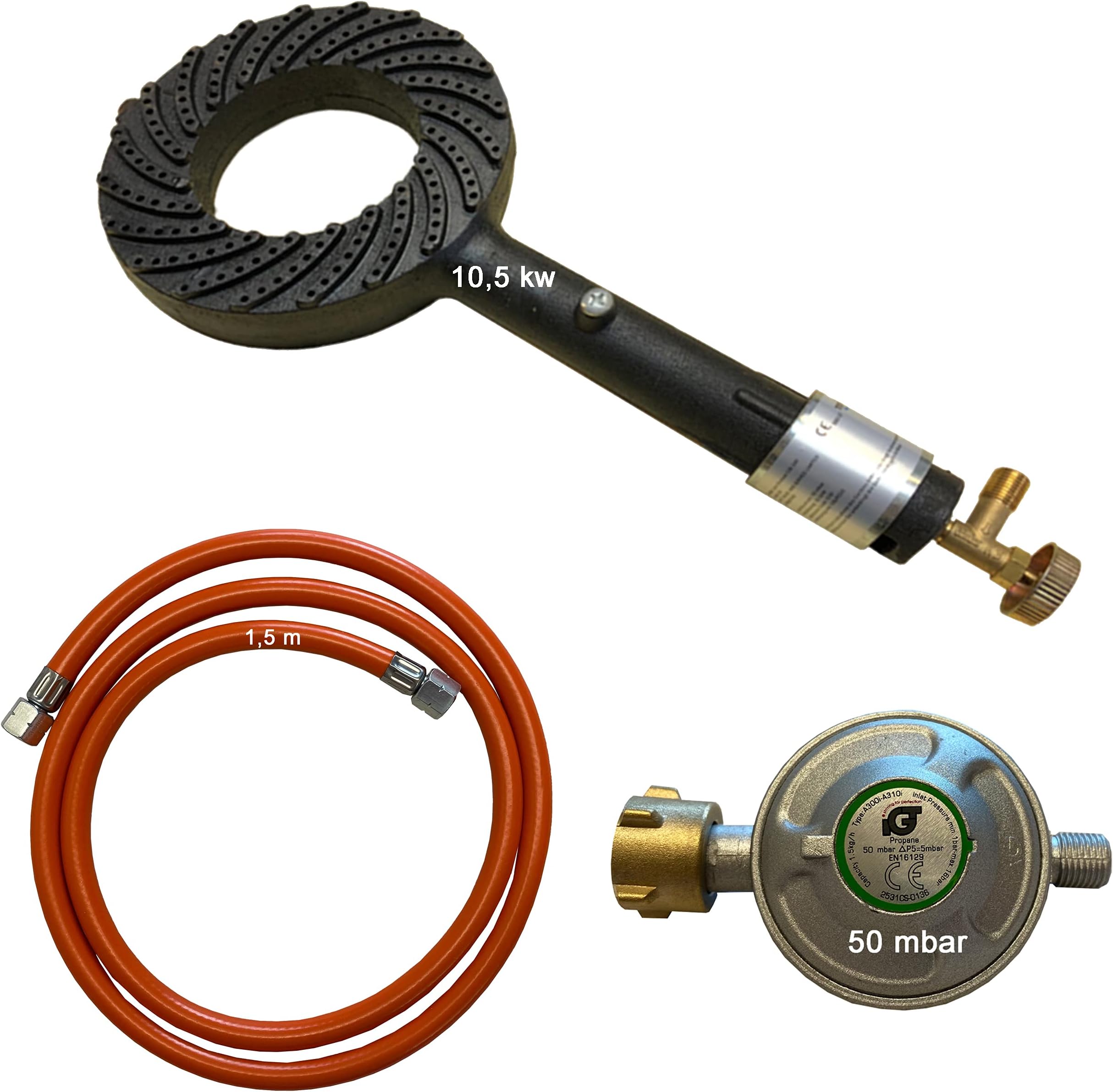 10,5 KW Brenner Profi Gaskocher Hockerkocher Gas Kocher Campingkocher ...