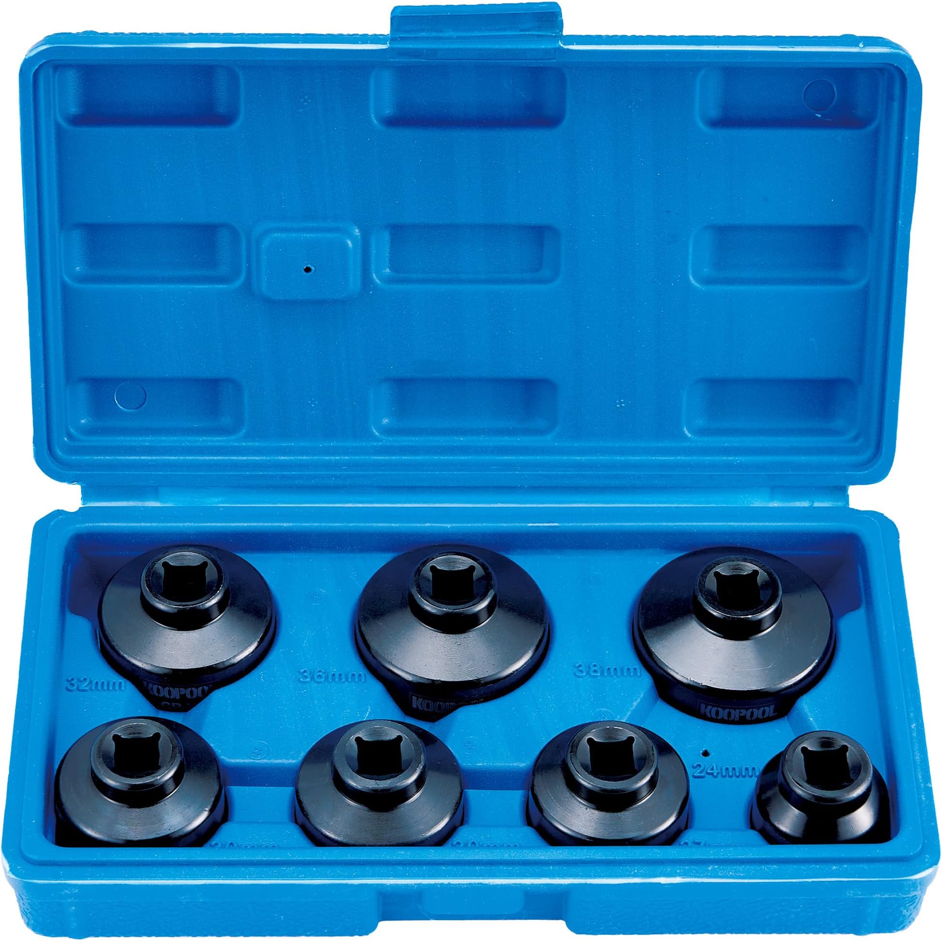 Amazon.com: KOOPOOL Oil Filter Socket Set, 7PCS Oil Filter Cap Remover ...