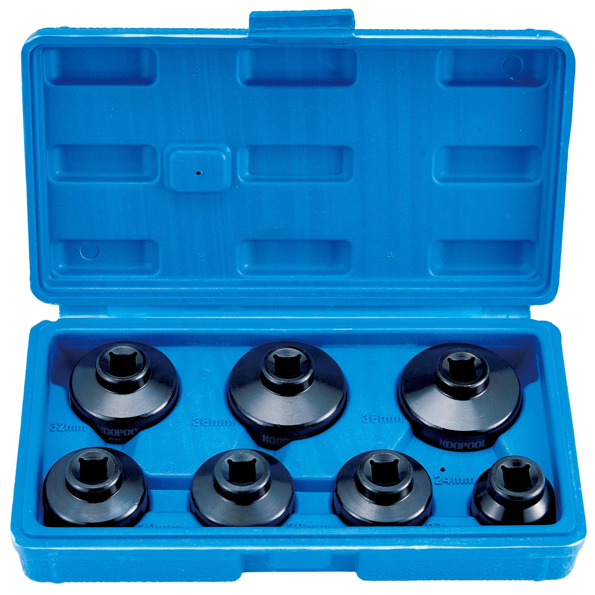 Amazon.com: KOOPOOL Oil Filter Socket Set, 7PCS Oil Filter Cap Remover ...