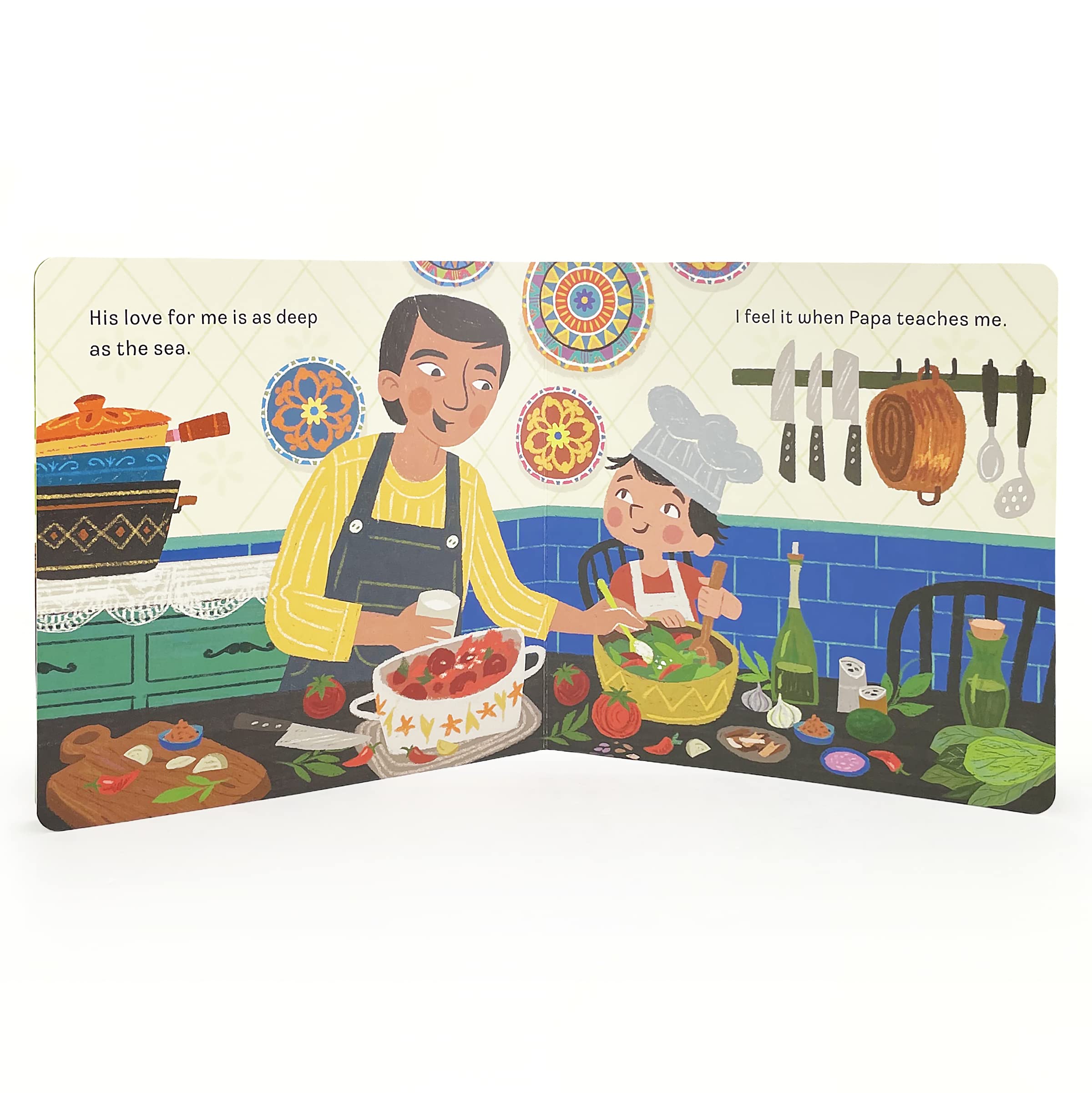 Snapklik.com : My Dad Loves Me Childrens Picture Board Book: A Story Of ...