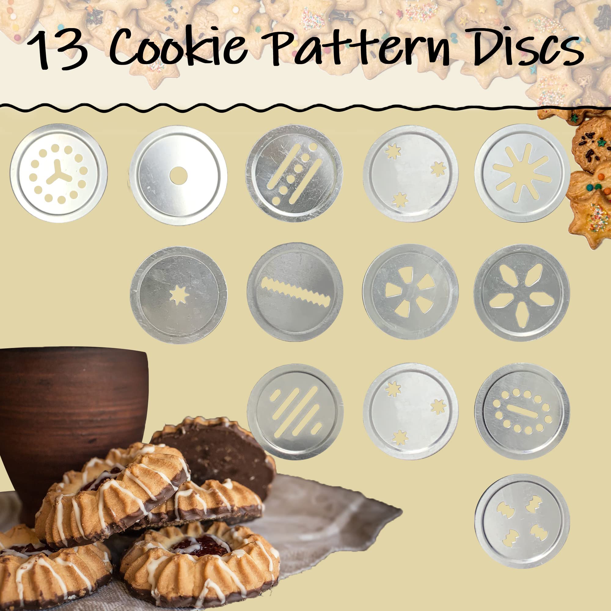Cookie Press Shapes