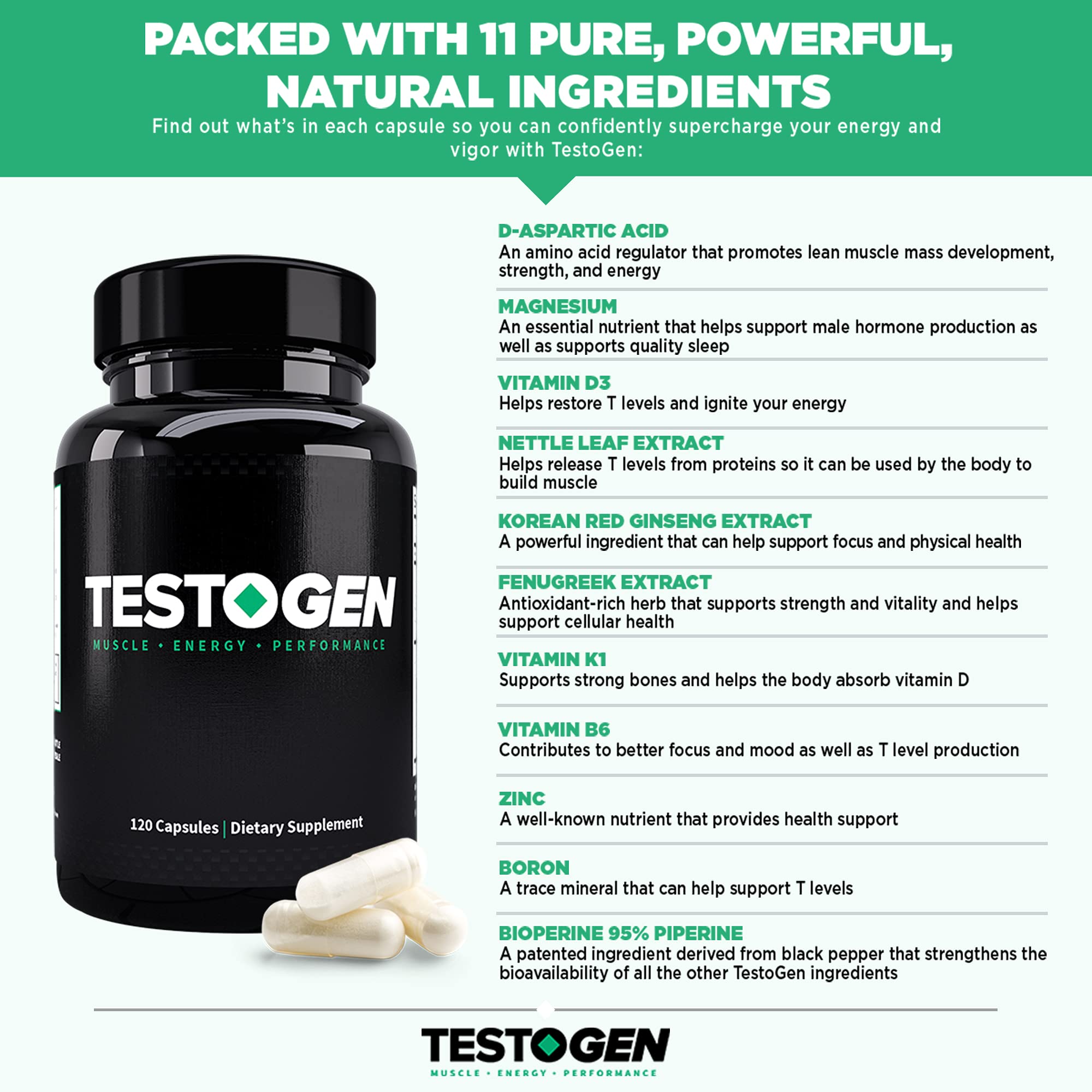 Testogen Testosterone Booster...B09BK2TPHC | Encarguelo.com