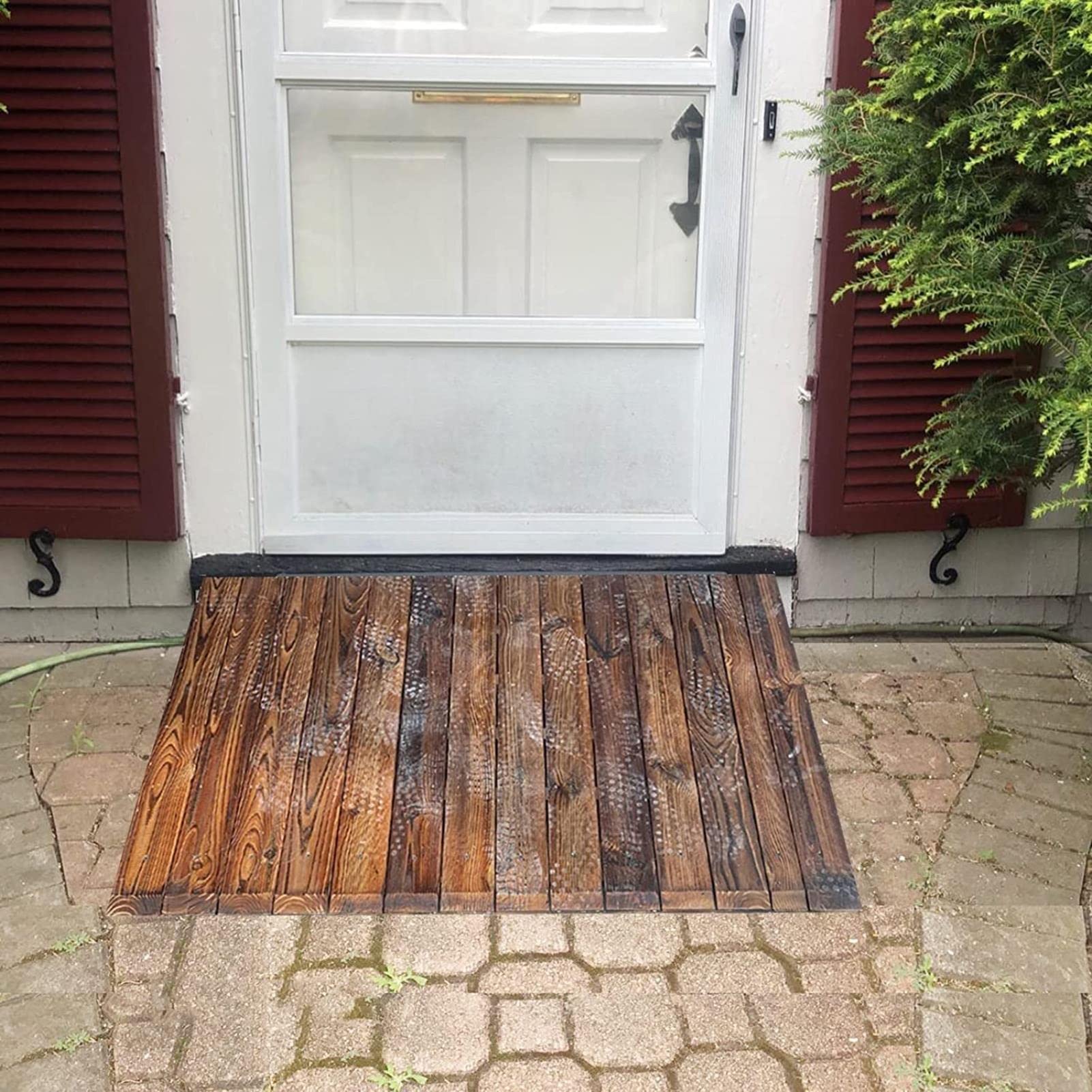 Buy LIQEE Portable Curb Ramps Heavy Duty Door Transition Ramp for ...